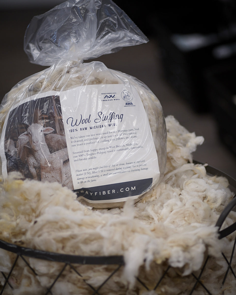 Wool Stuffing – North Bay Fiber